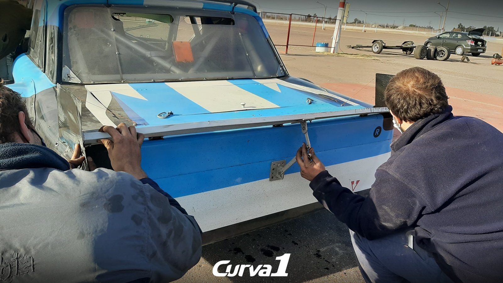 Flaco Fernández y un nuevo TC Cuyano que llegó desde Paraná - Curva 1